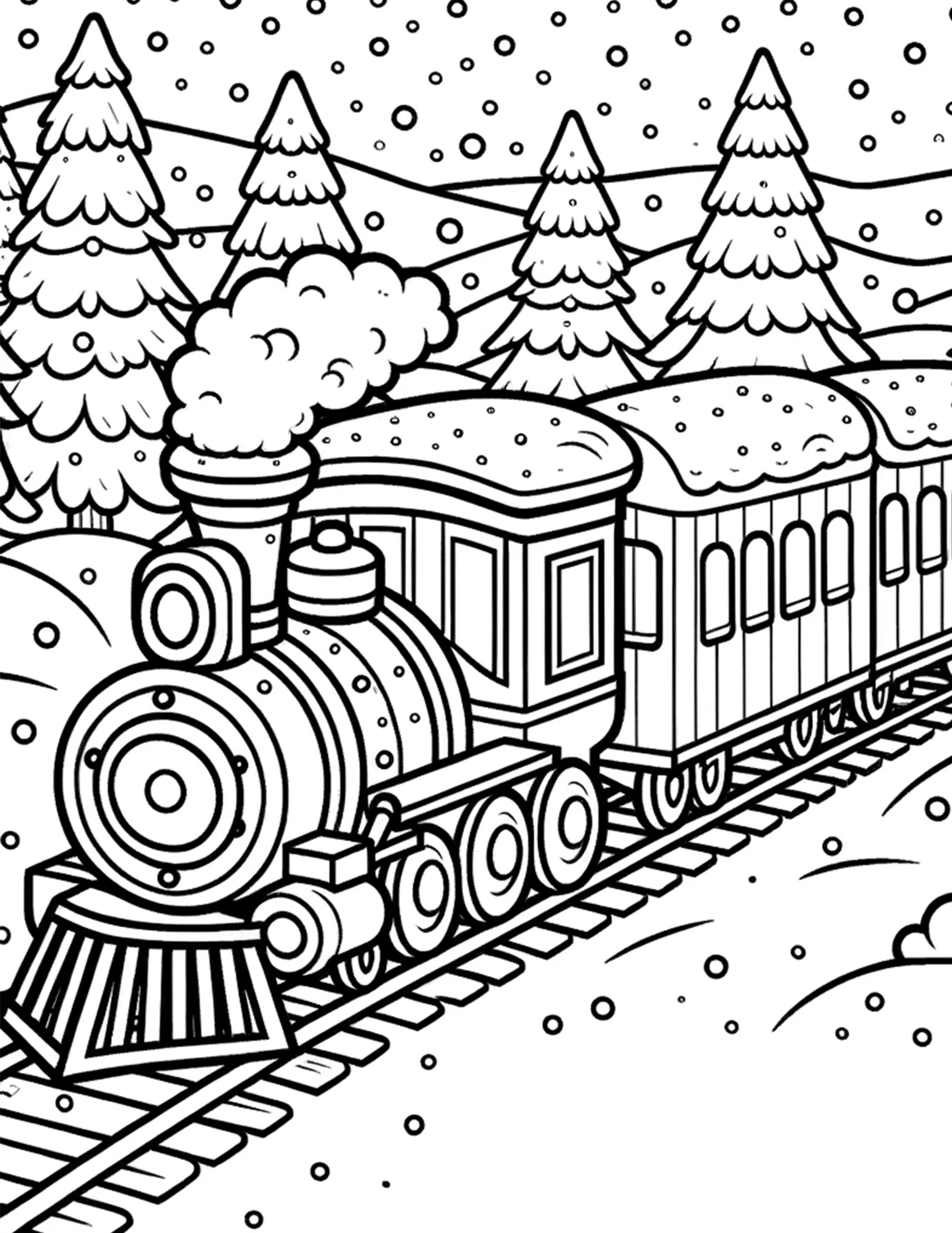 Christmas Coloring Sheets - Free Downloads for Festive Fun! - The Poppy Jar